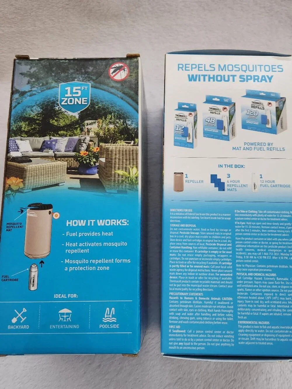 Thermacell | Other | Thermacell Mosquito Repellent Patio Shield ...